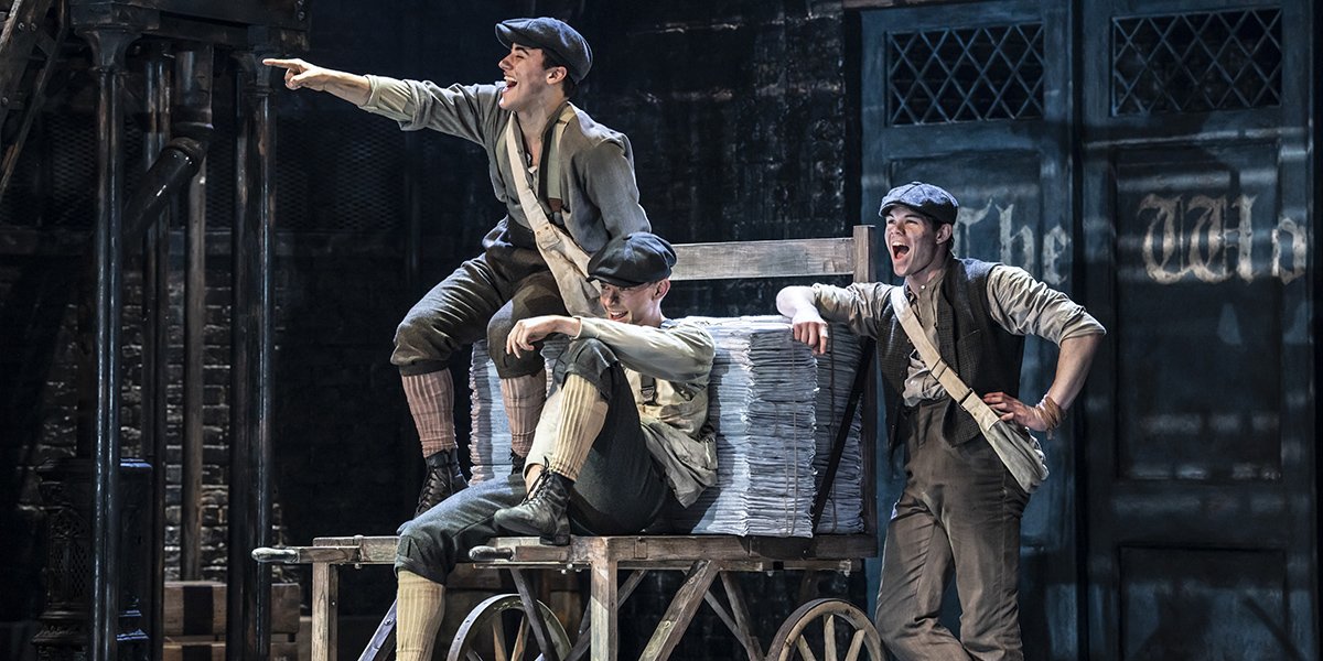 Newsies tickets | Official London Theatre | Closed: 30 July 2023